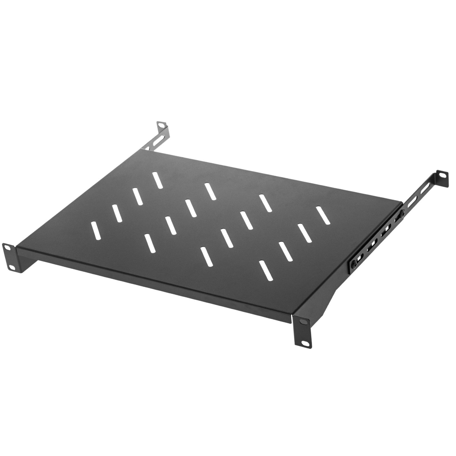 Plateau rack 19" 1U 300mm réglable en profondeur 310-470mm | Leroy Merlin
