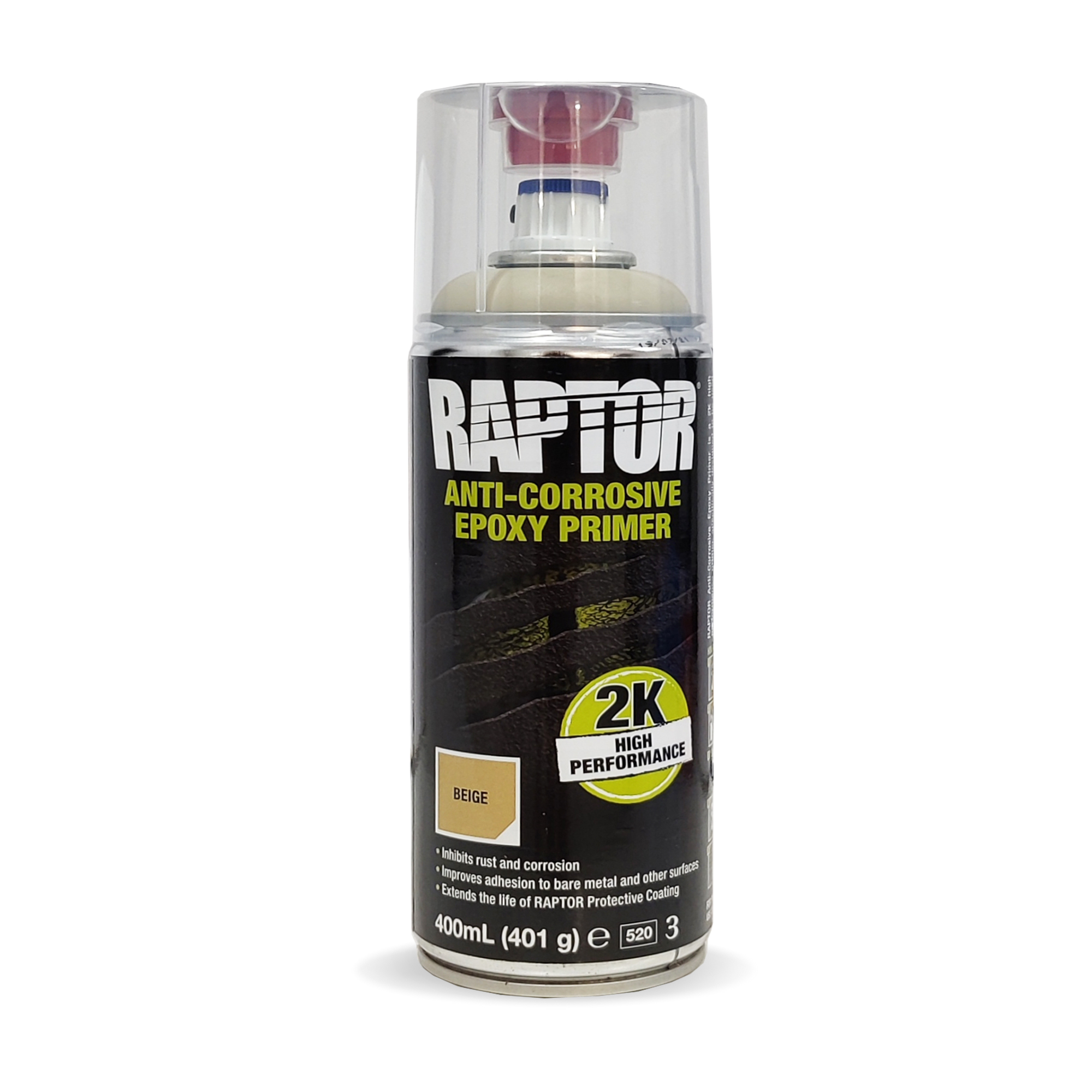 Epoxy Primer Spray Raptor 2K Beige 400 Ml | Leroy Merlin