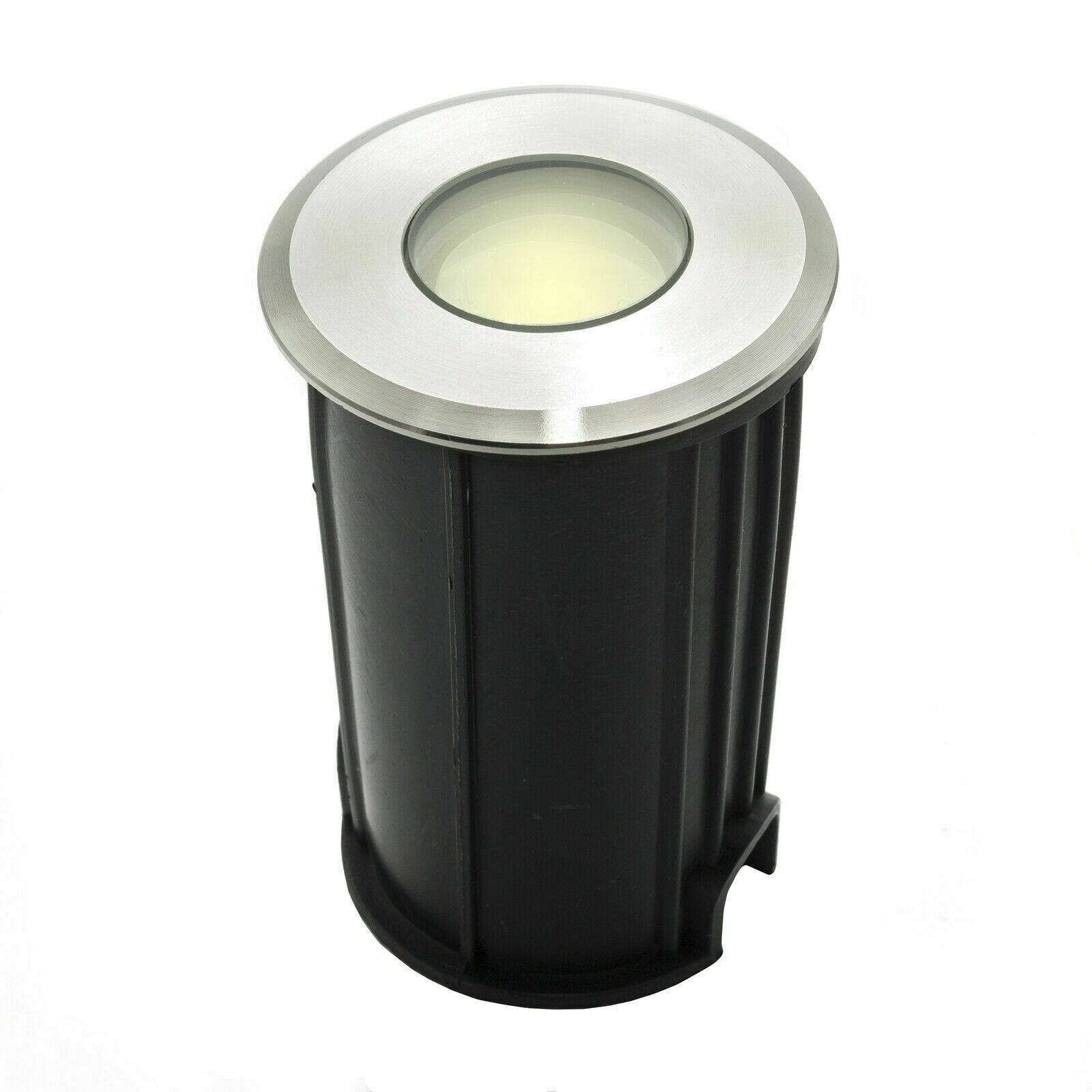 Projecteur LED 12V 24V rond 1W encastré dans le sol du jardin IP68 ...