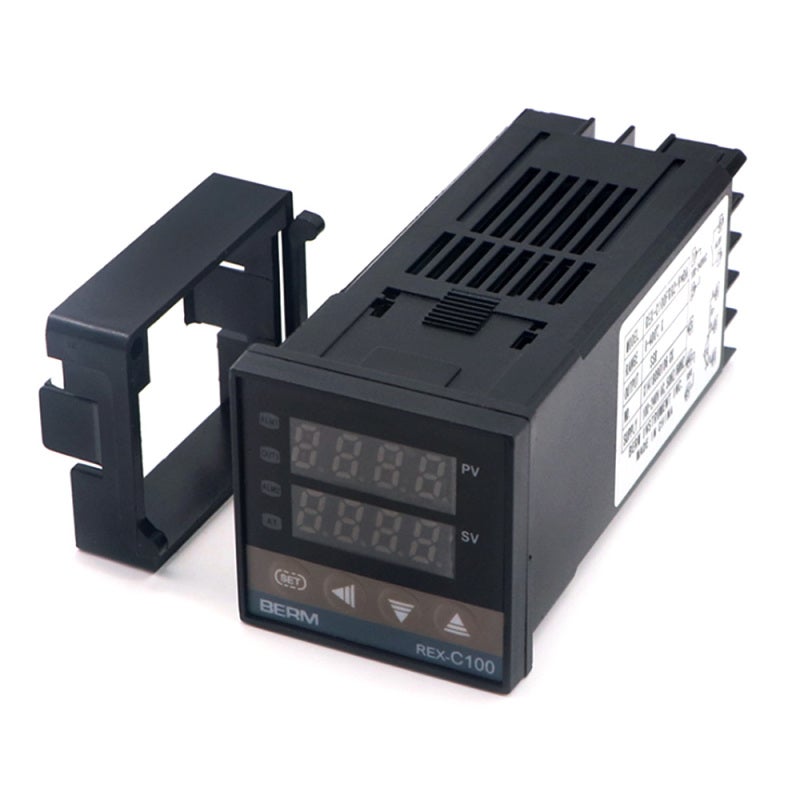 Controlador de temperatura digital PID REX-C100FK02-V*DA 0 a 400 °C ...