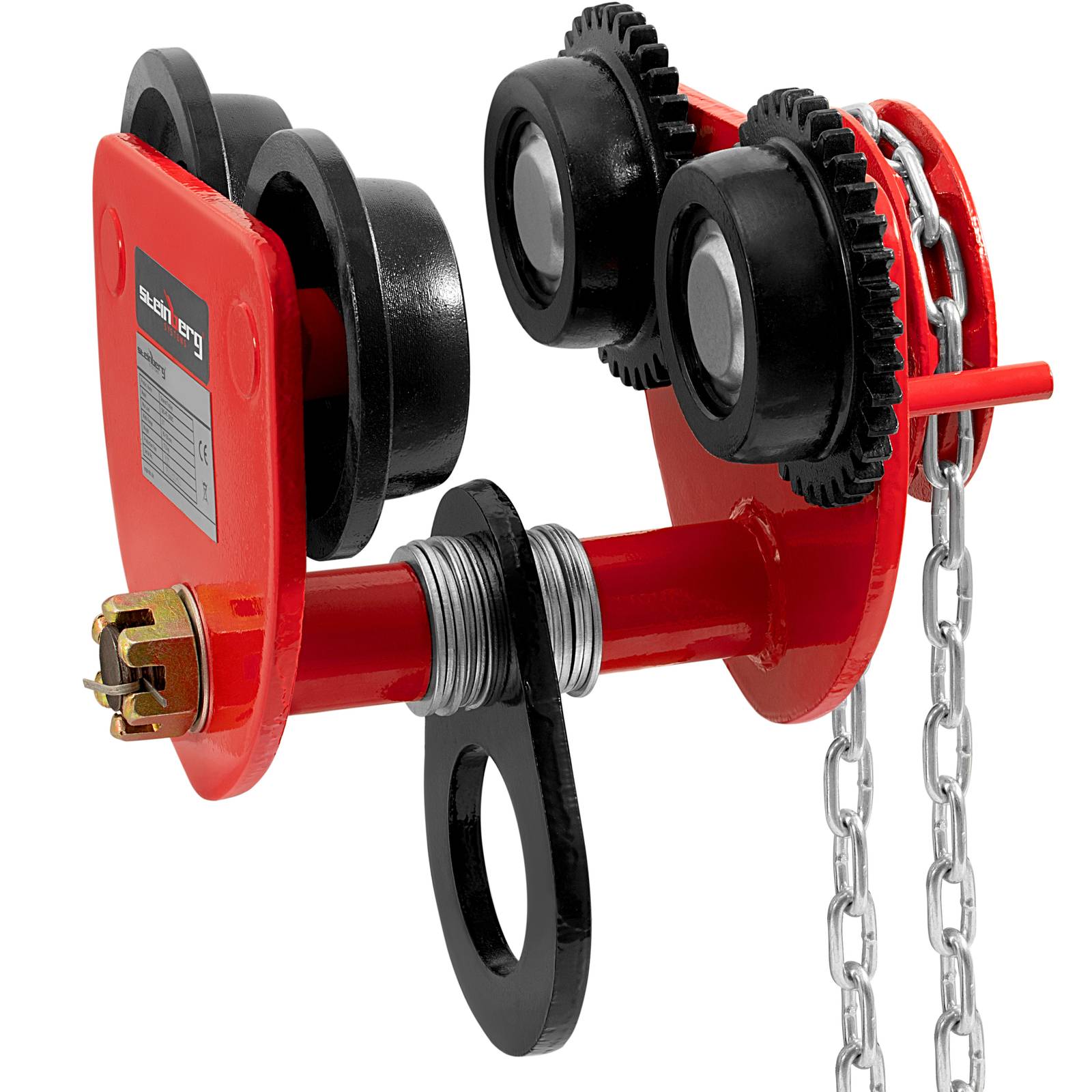 Carrello porta paranco con catena 3.000 kg 90-130 mm | Leroy Merlin