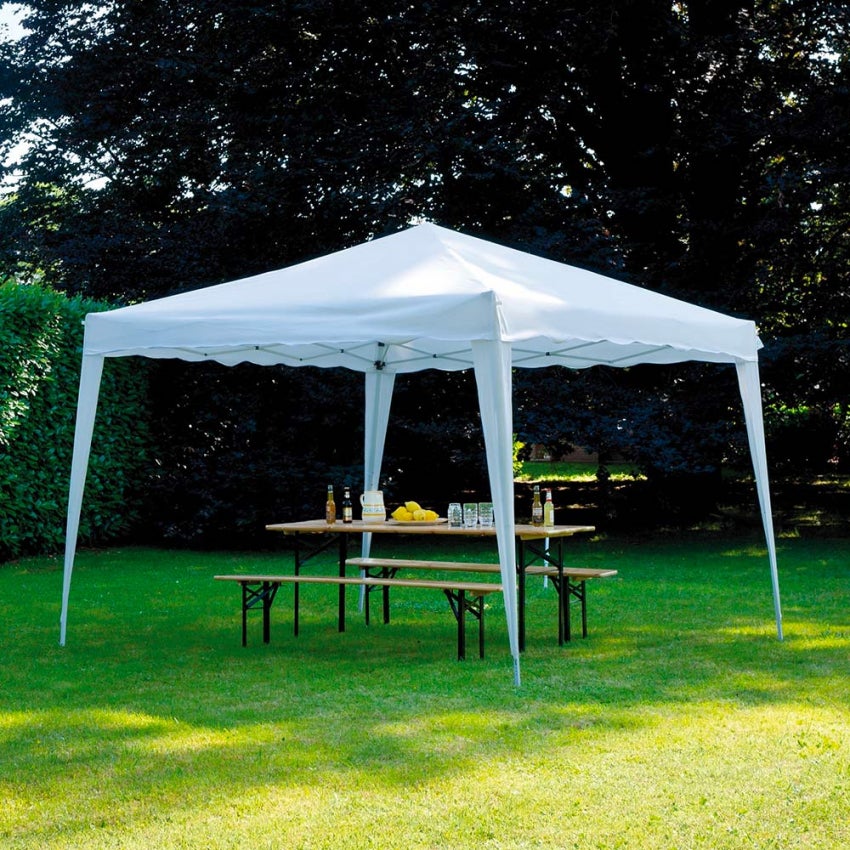 Tonnelle 3x3 pliable imperméable pour terrasse et jardin Market | Leroy ...