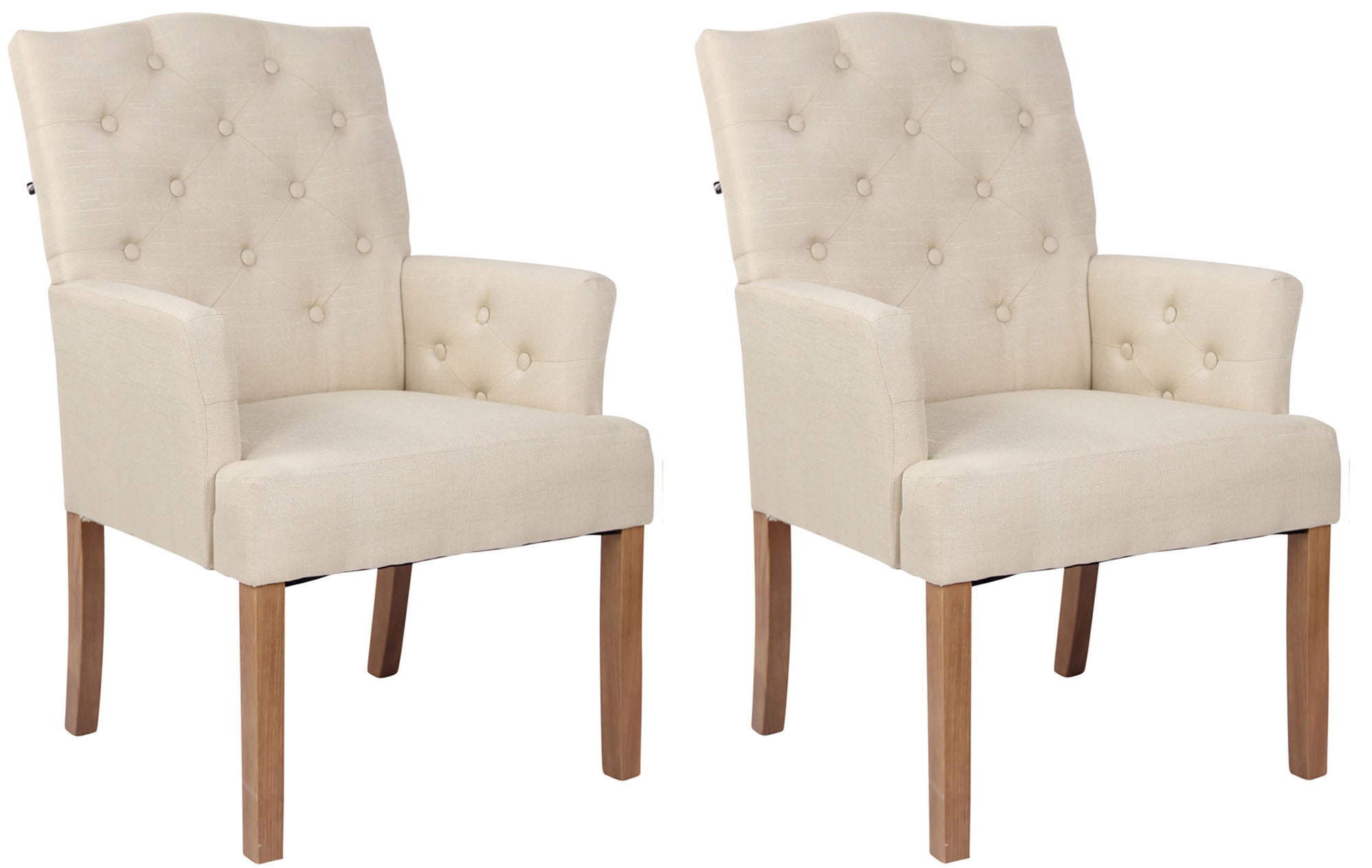 Set De 2 Butacas De Salón Sugar Crema|Antiguo claro | Leroy Merlin