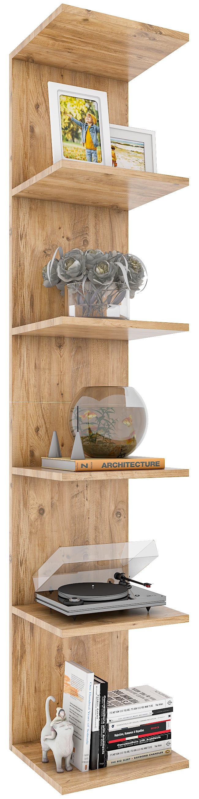 Étagère murale en bois Étagère suspendue Lazas | Leroy Merlin