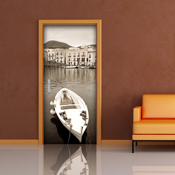 Sticker pour portes sans bulles et découpable - Lipari 93x210 | Leroy ...