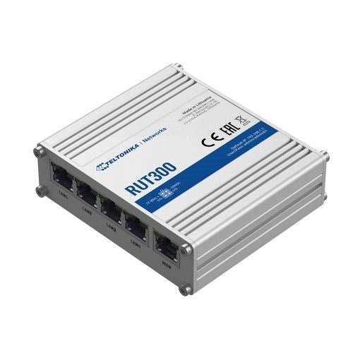 TELTONIKA RUT300 Routeur filaire industriel 5X RJ45 100MB/S | Leroy Merlin