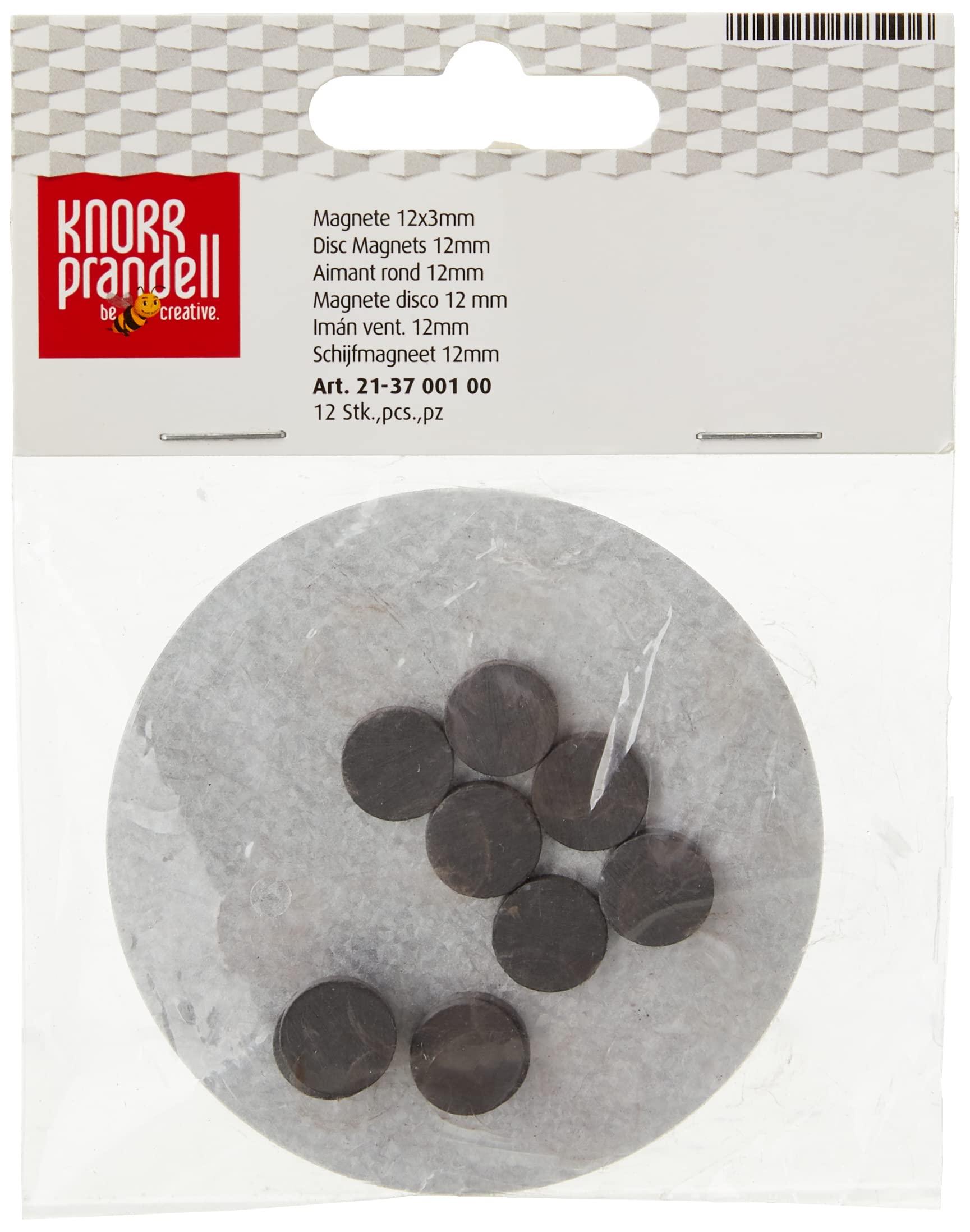 Aimant extra fort noir 12mm | Leroy Merlin