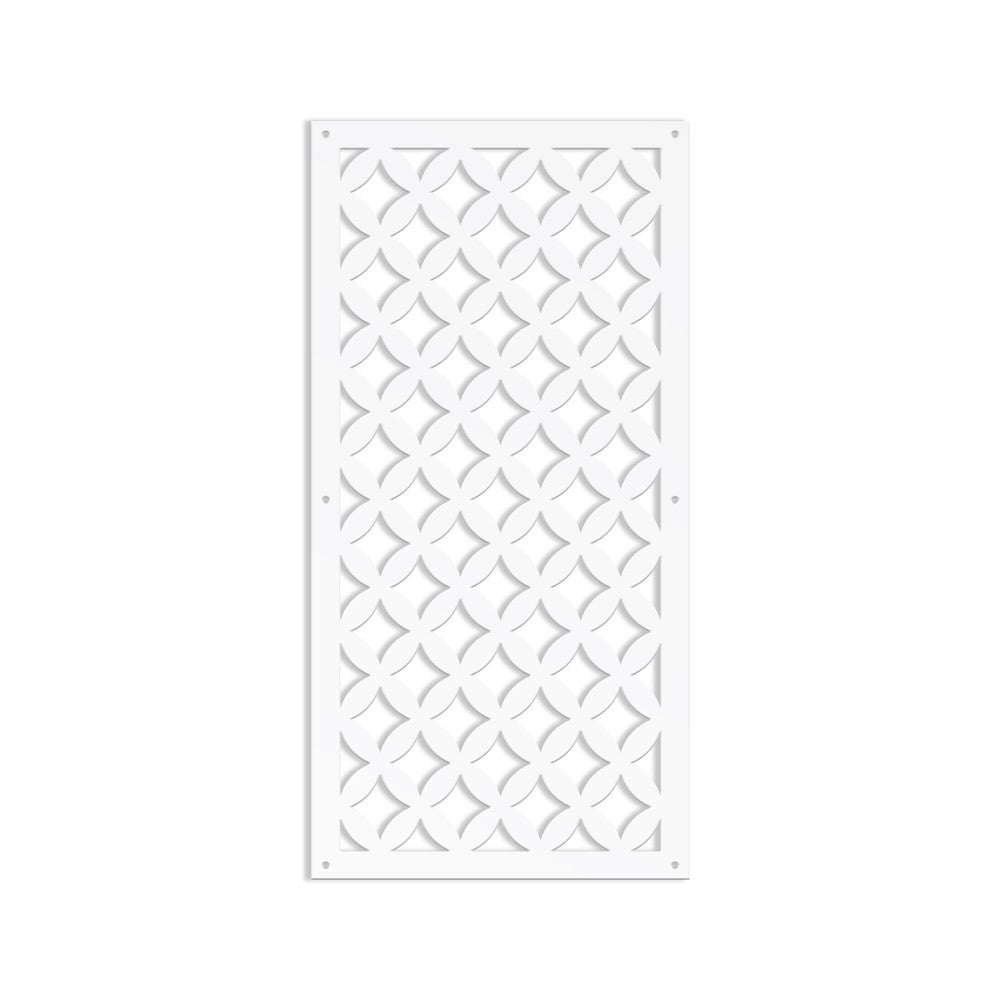 ROMBI - Panel PVC Perforado - Sombrilla 73X148 cm blanco | Leroy Merlin