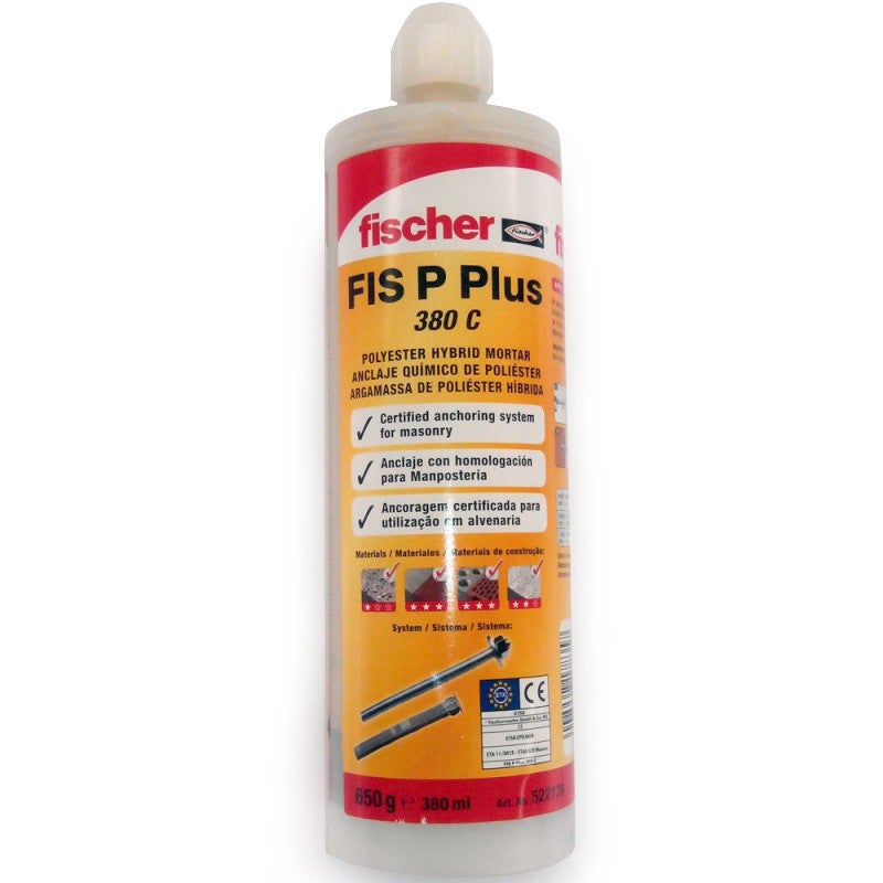 Resina fis p plus 380 c 522178 fischer | Leroy Merlin