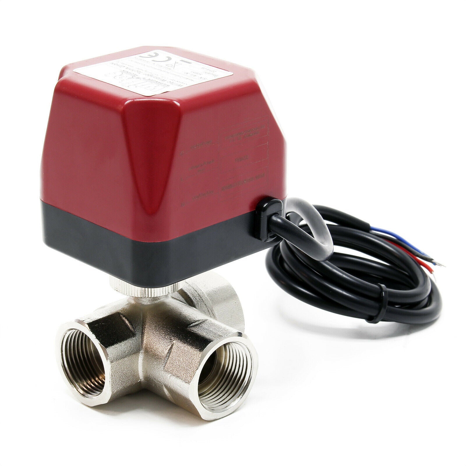 Vanne 3 voies motorisée motovanne électrovanne zone DN20 26.9 mm (3/4 ...
