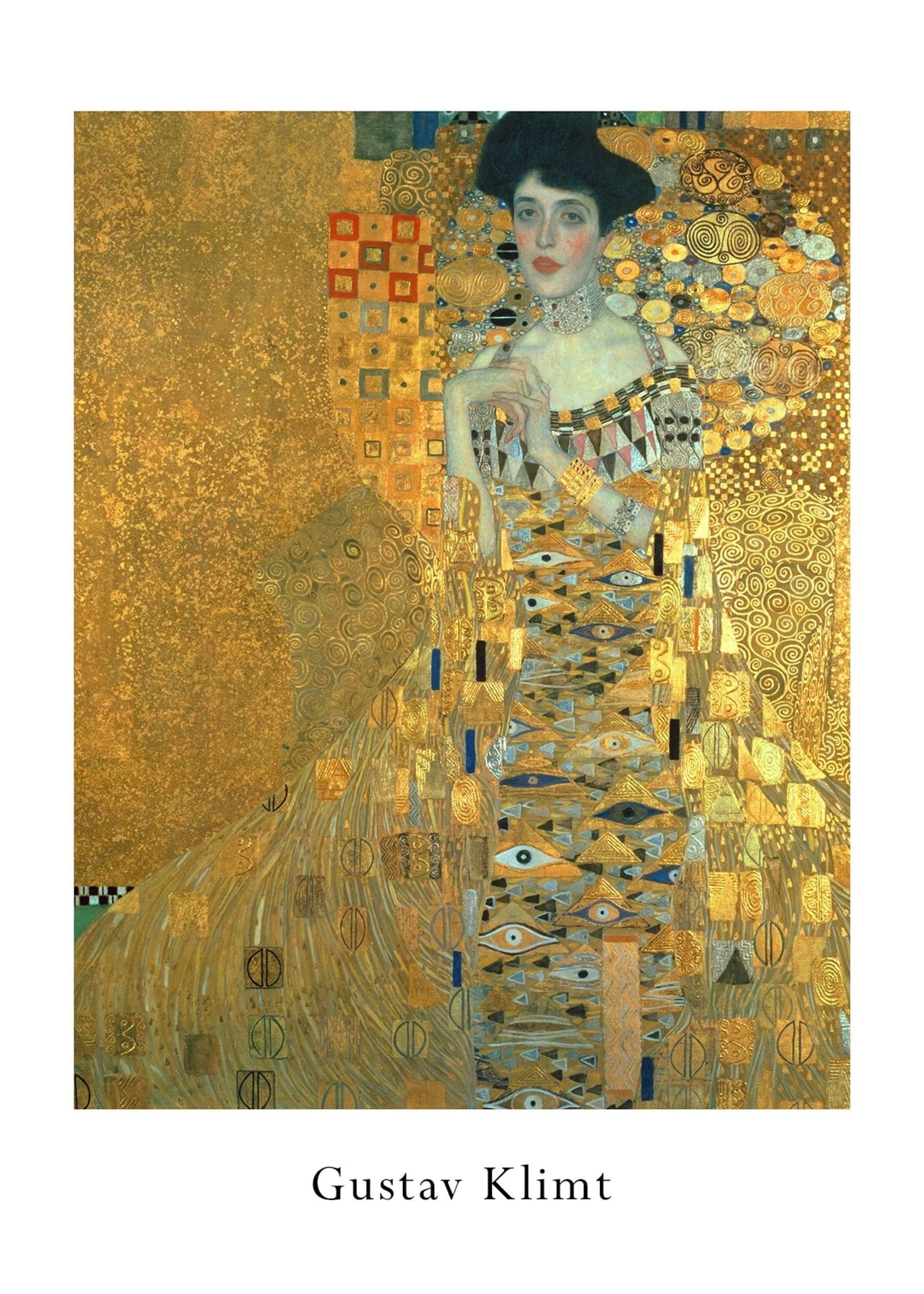 Affiche Art Gustav Klimt - Adele Bloch-Bauer 50x70cm | Leroy Merlin