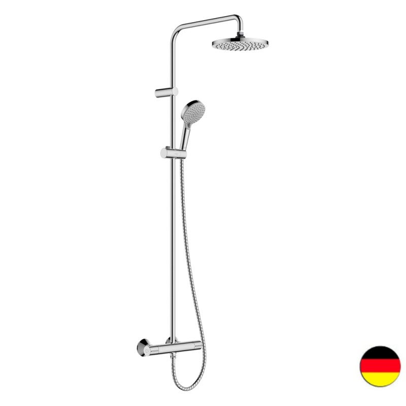 Hansgrohe Columna de ducha Vernis Blend 200 1 chorro EcoSmart 9 l/min ...