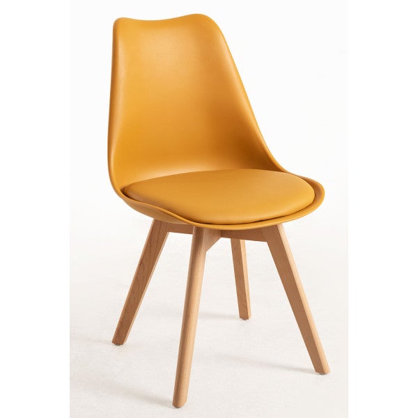 Silla Synk Basic - Mostaza | Leroy Merlin