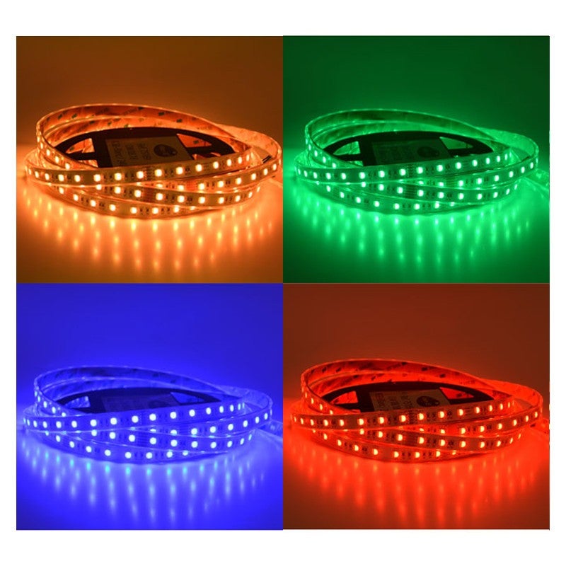 Bandeau LED RGB+W 5 m 60 LED/m 72W IP67 | Leroy Merlin