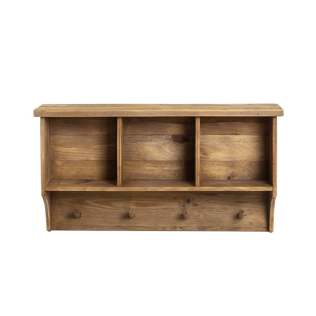 Porte manteau en bois recyclé Blaise | Leroy Merlin