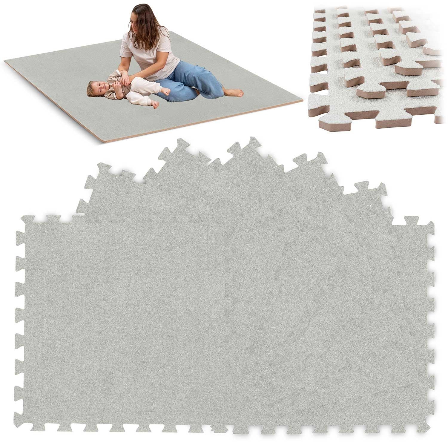 Tapis puzzle en mousse 180 x 120 cm Massido, 6 parties | Leroy Merlin