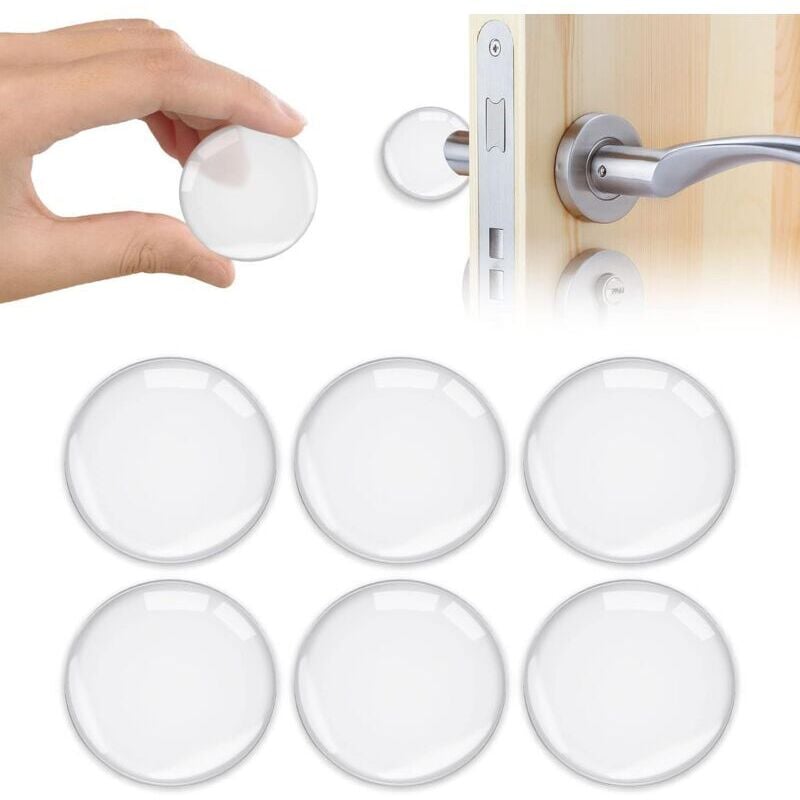 Butoir de porte mural - 6PCS butoir de porte en silicone auto-adhésif ...