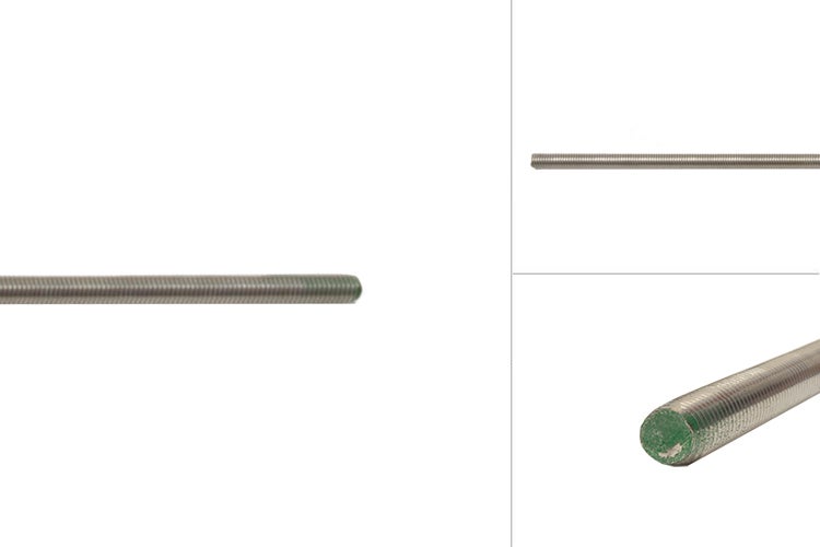 Varilla roscada acero inox. M10 x 1m - Por unidad | Leroy Merlin