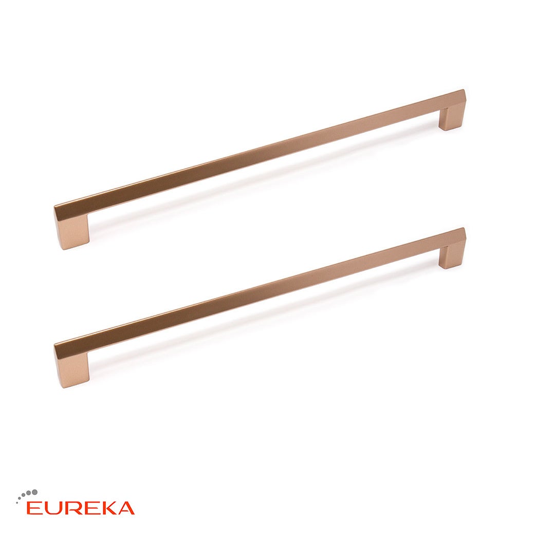Lot de 2 poignées de meuble Cremona entraxe 320mm Cuivré, vis incluses ...