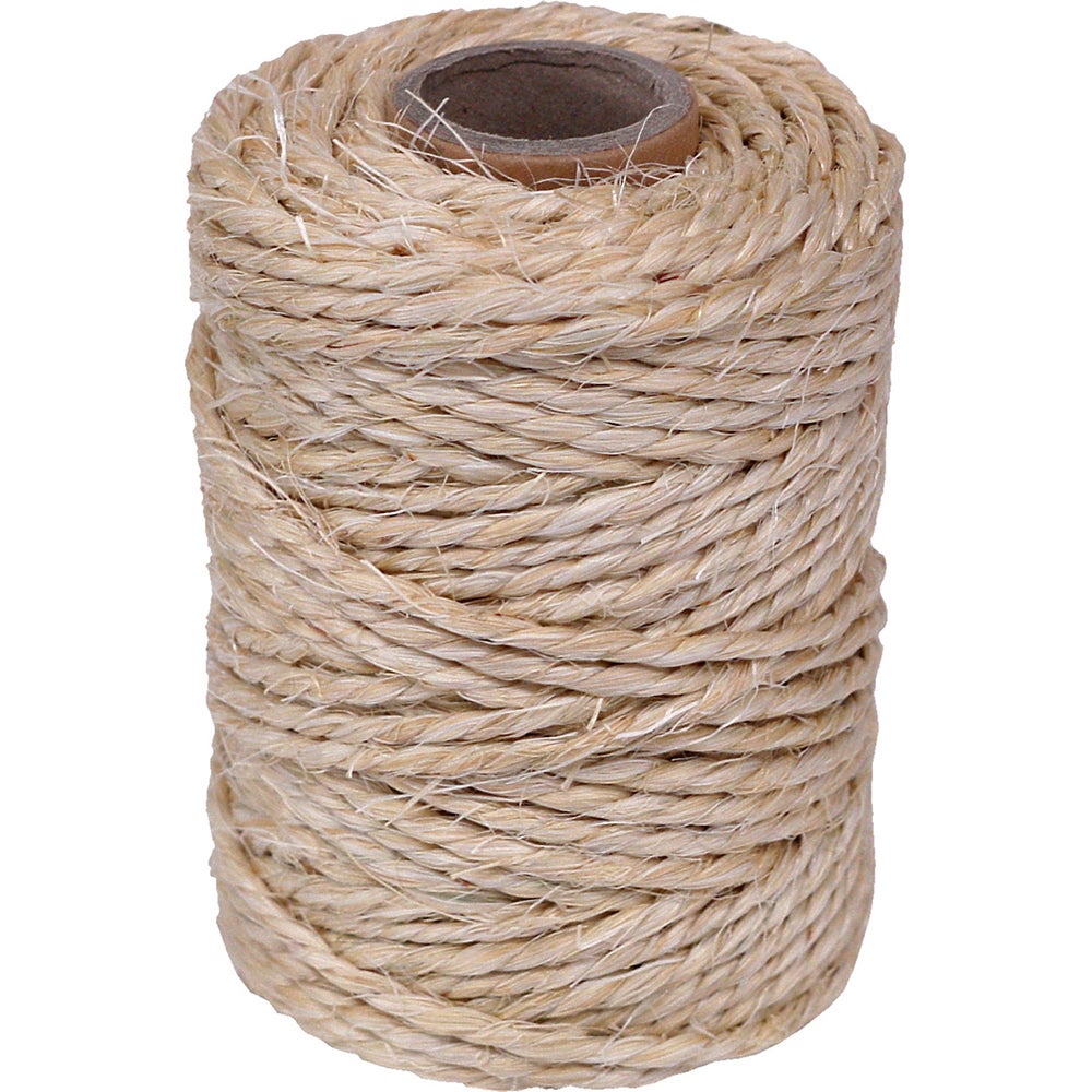 Bobina de cuerda de sisal - 2 cabos - 200 g | Leroy Merlin