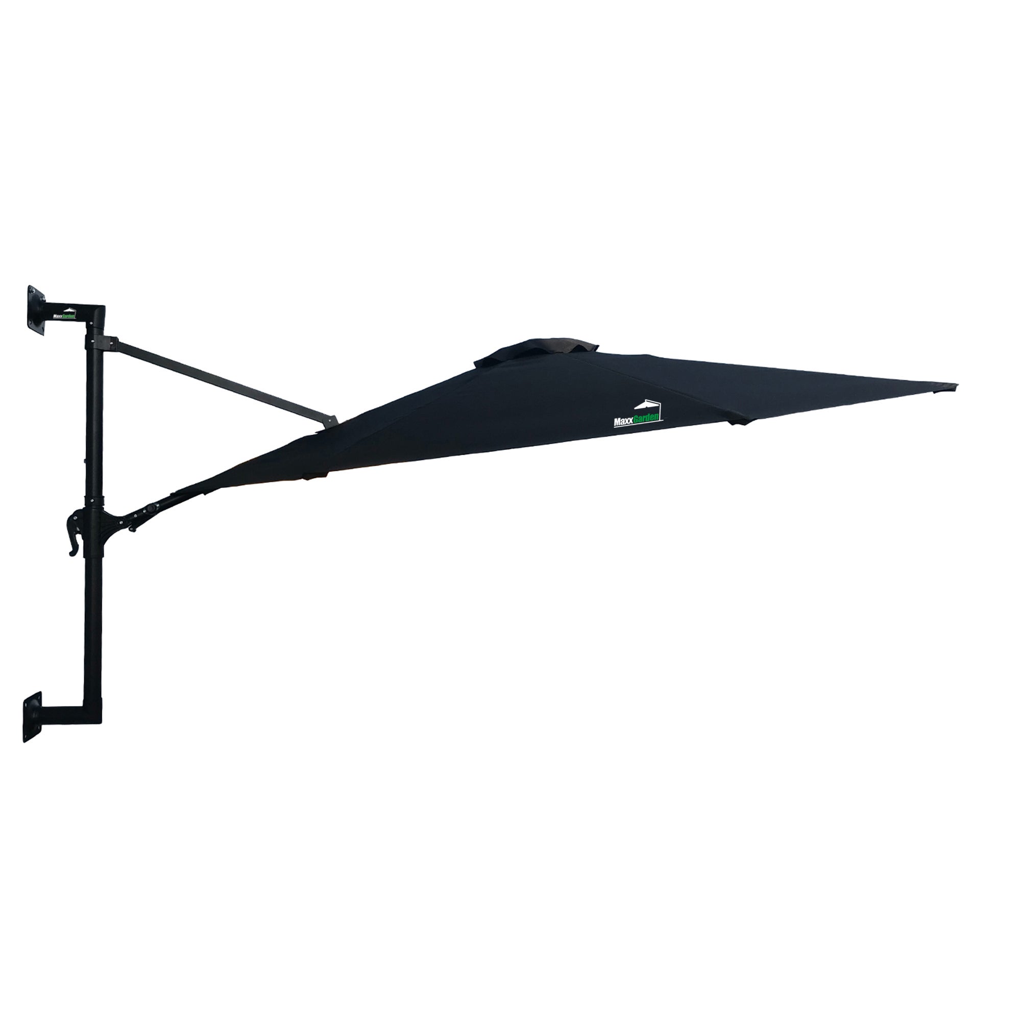 MaxxGarden Parasol de balcon Ø270 cm - Parasol de balcon - Garde-corps ...