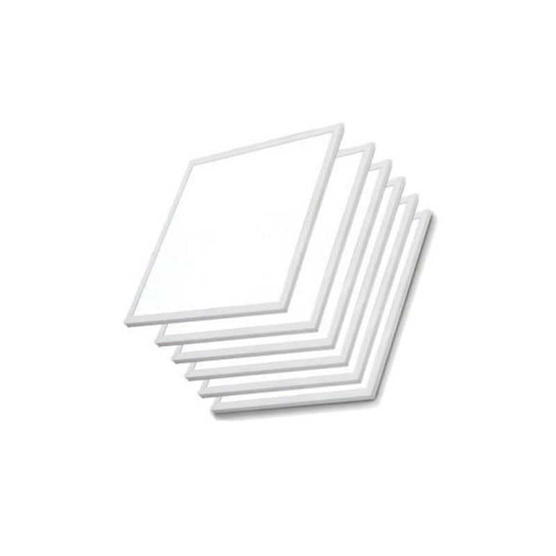 Dalle LED 60x60 Slim 36W BLANC (Pack) - Pack de 6 / Blanc Froid 6000K ...
