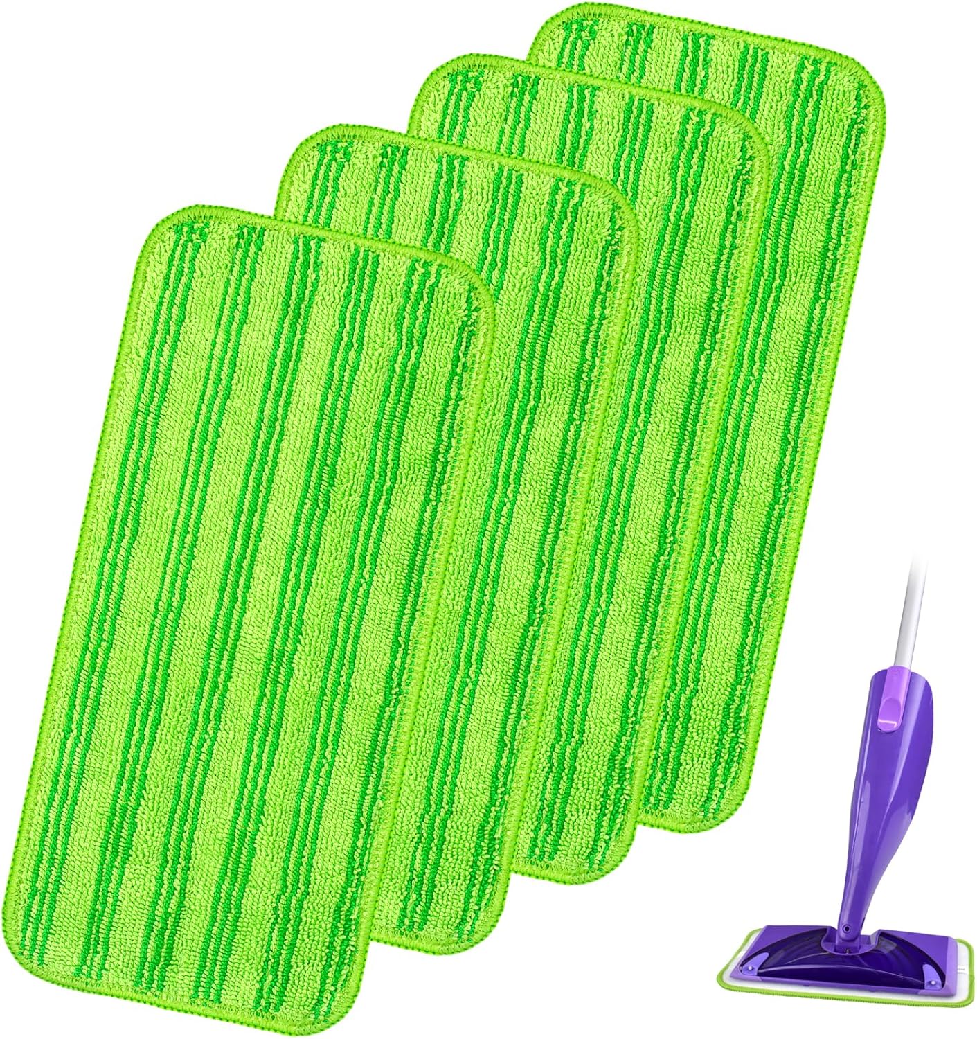 Balais Serpillières Reutilisable Compatible avec Swiffer WetJet,Tampon ...