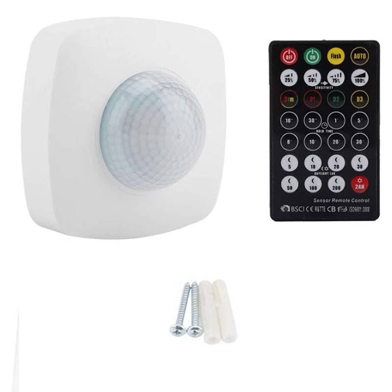 Sensor de Presencia superficie con Mando 360° IP65 | Leroy Merlin