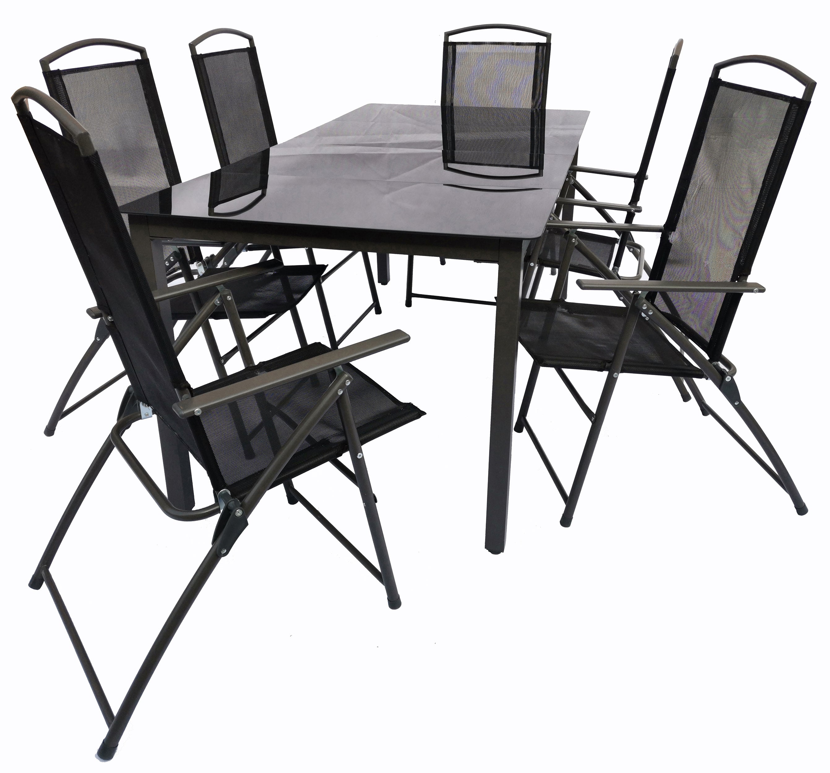 Conjunto de muebles de jardín 189S Negro Ver selección | Leroy Merlin