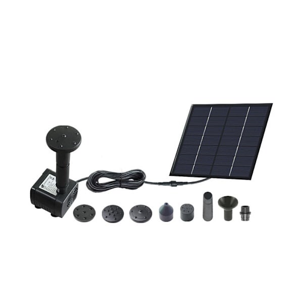 Pompe à eau solaire, kit de panneau solaire pour pompe à eau pour ...