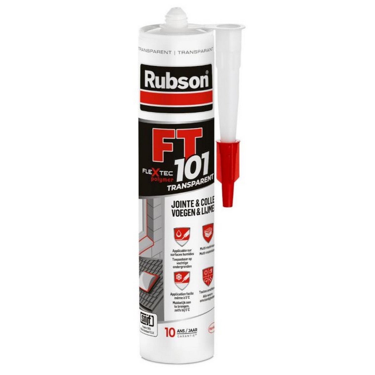 PATE A JOINT, MASTIC POLYMERE RUBSON FT101 JOINT, FISSURE, COLLAGE, 280 ...