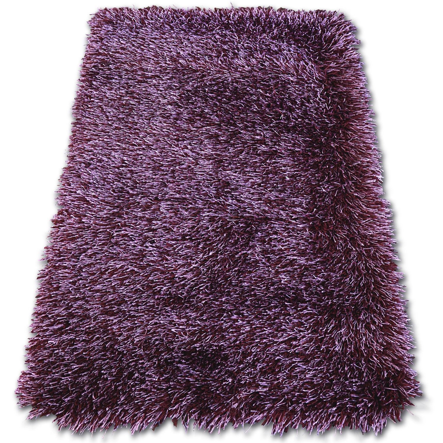 Tapis LOVE SHAGGY modèle 93600 violet 250x350 cm | Leroy Merlin