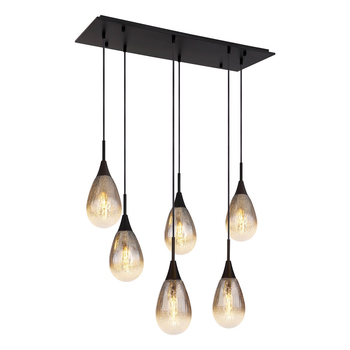 Globo - suspension - Krys - noir - verre - grande lampe de table à ...