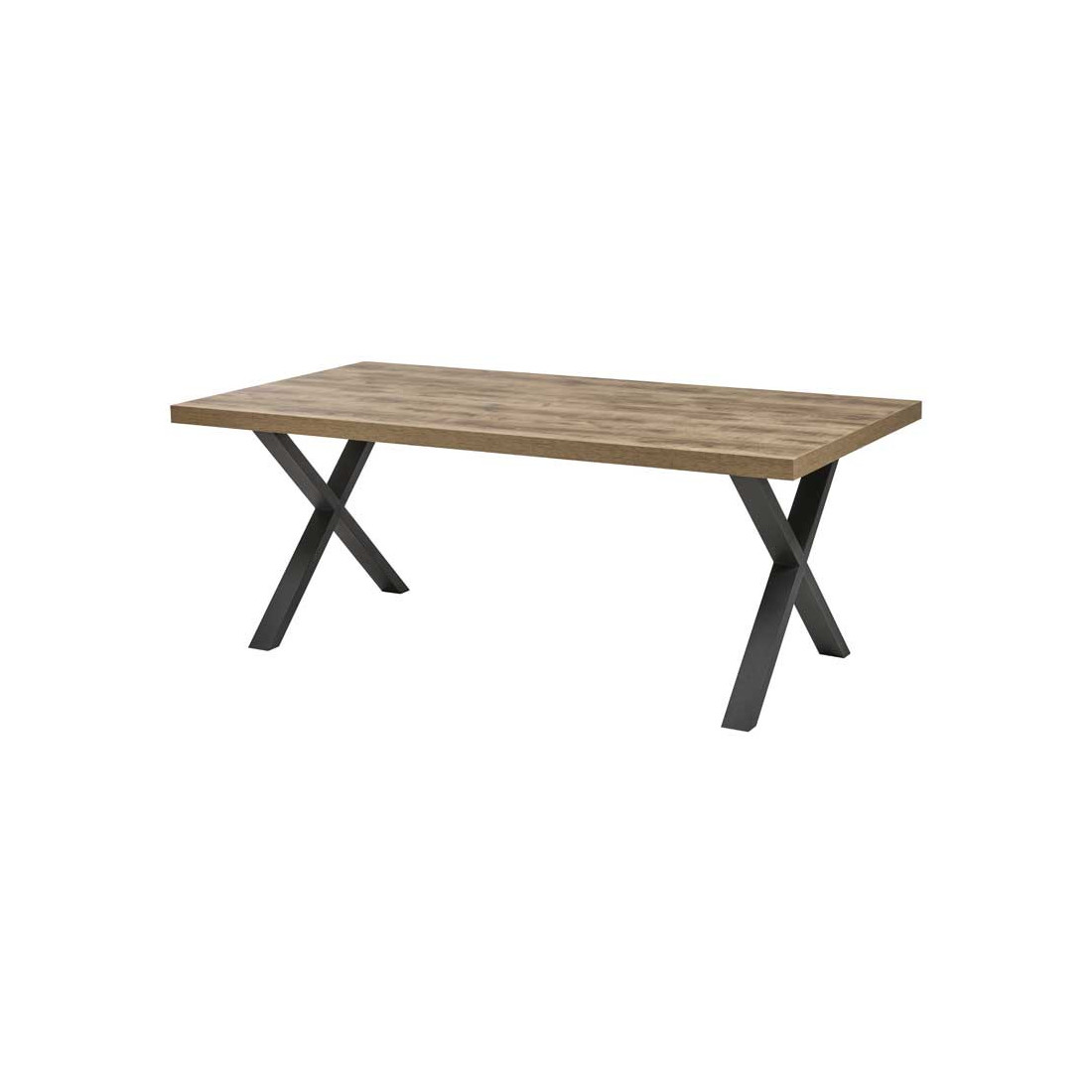 Table de repas 170 cm Bois Tropical - TESSA | Leroy Merlin