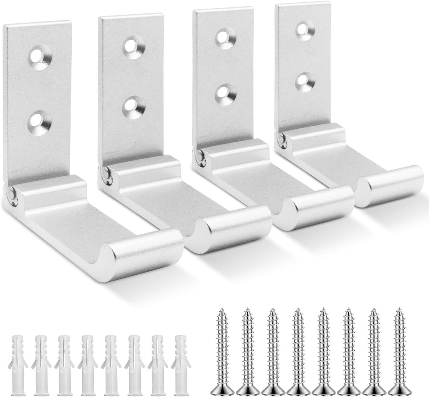 Crochet mural pliable, support mural pour casque 4 pièces, patère ...