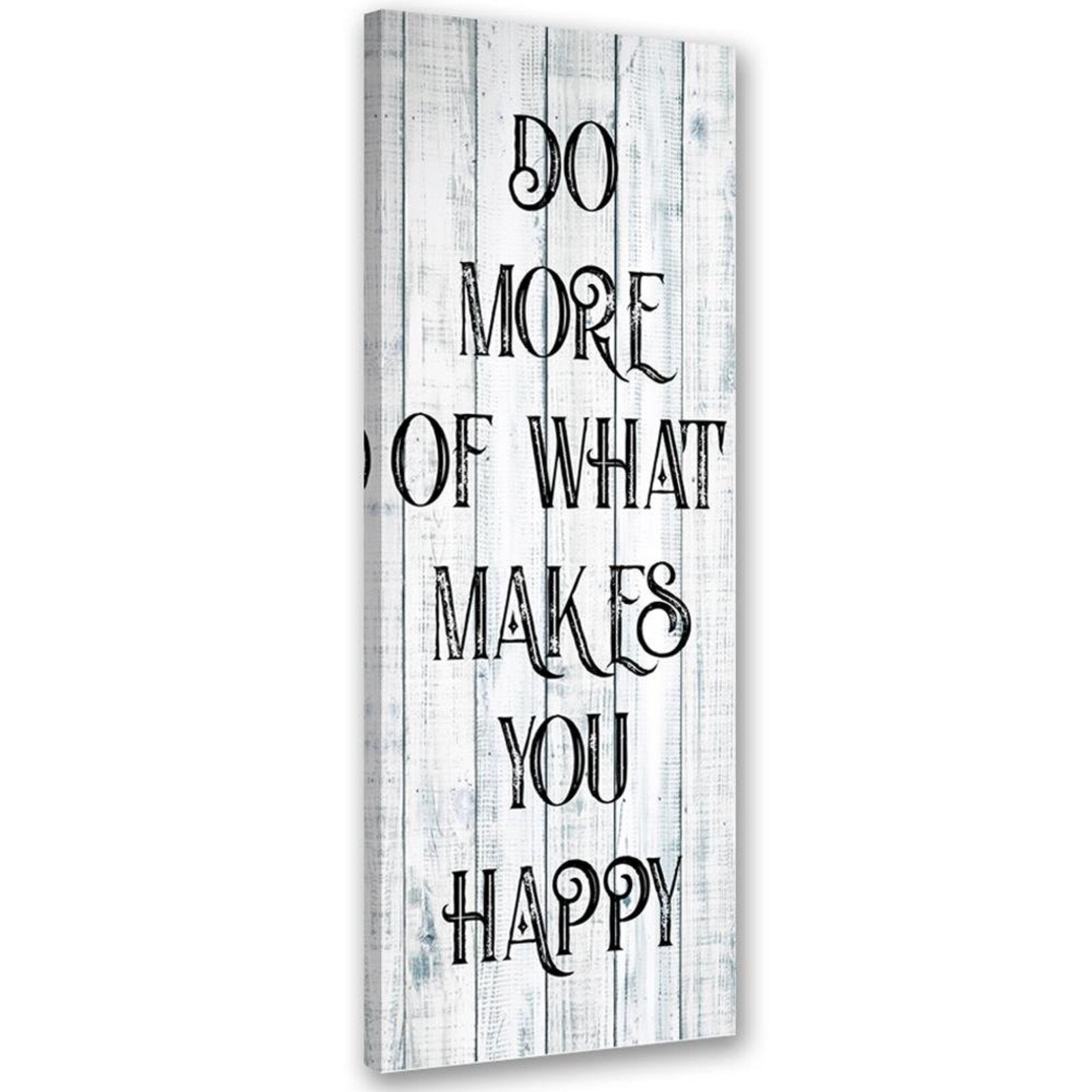 Tableau typographie anglaise - 50 x 150 cm | Leroy Merlin