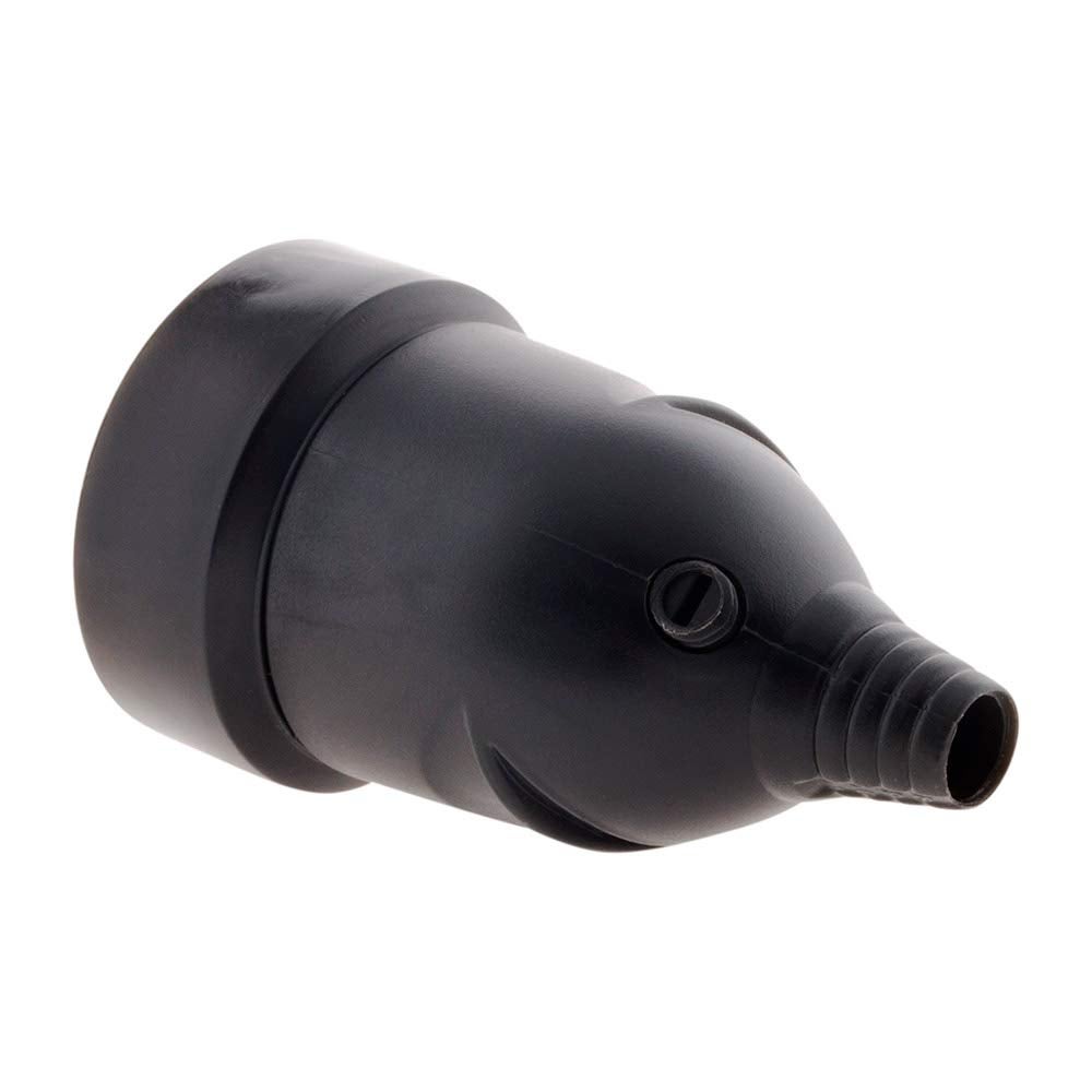 Zenitech - Spina femmina 16A 2P+T - Nero | Leroy Merlin