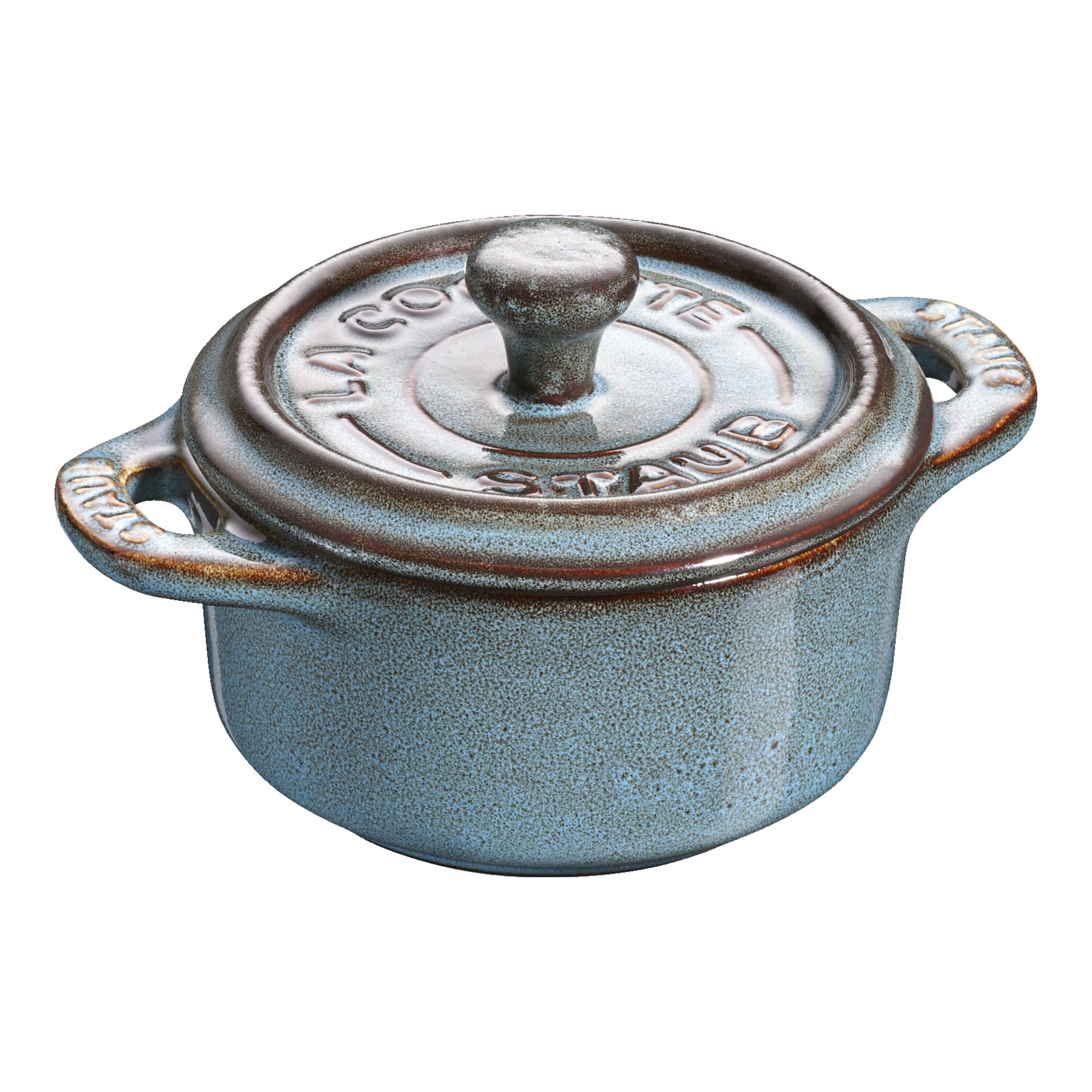 Mini cocotte Ceramique Staub, ancient-turquoise | Leroy Merlin
