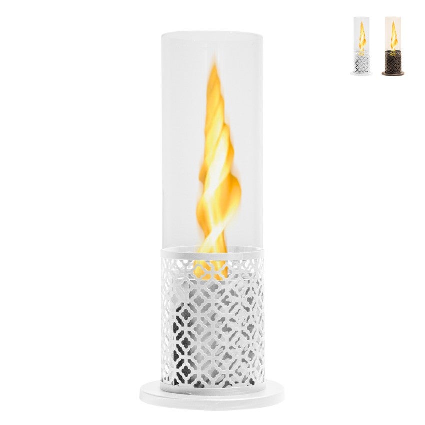 Chimenea de bioetanol portátil de mesa para interiores y exteriores ...