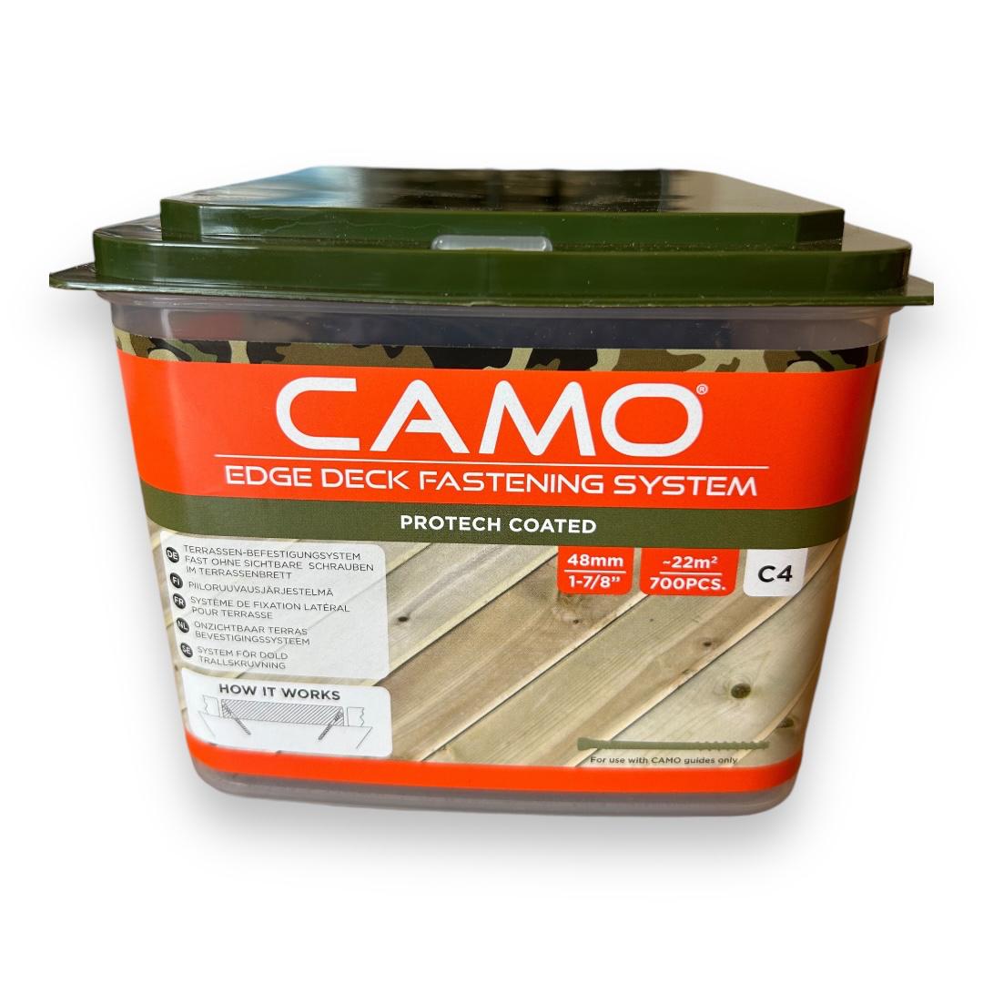 Boîte de Vis 350 Unités CAMO CHROME ACIER INOXYDABLE CLASSE C4 48X4,2 ...