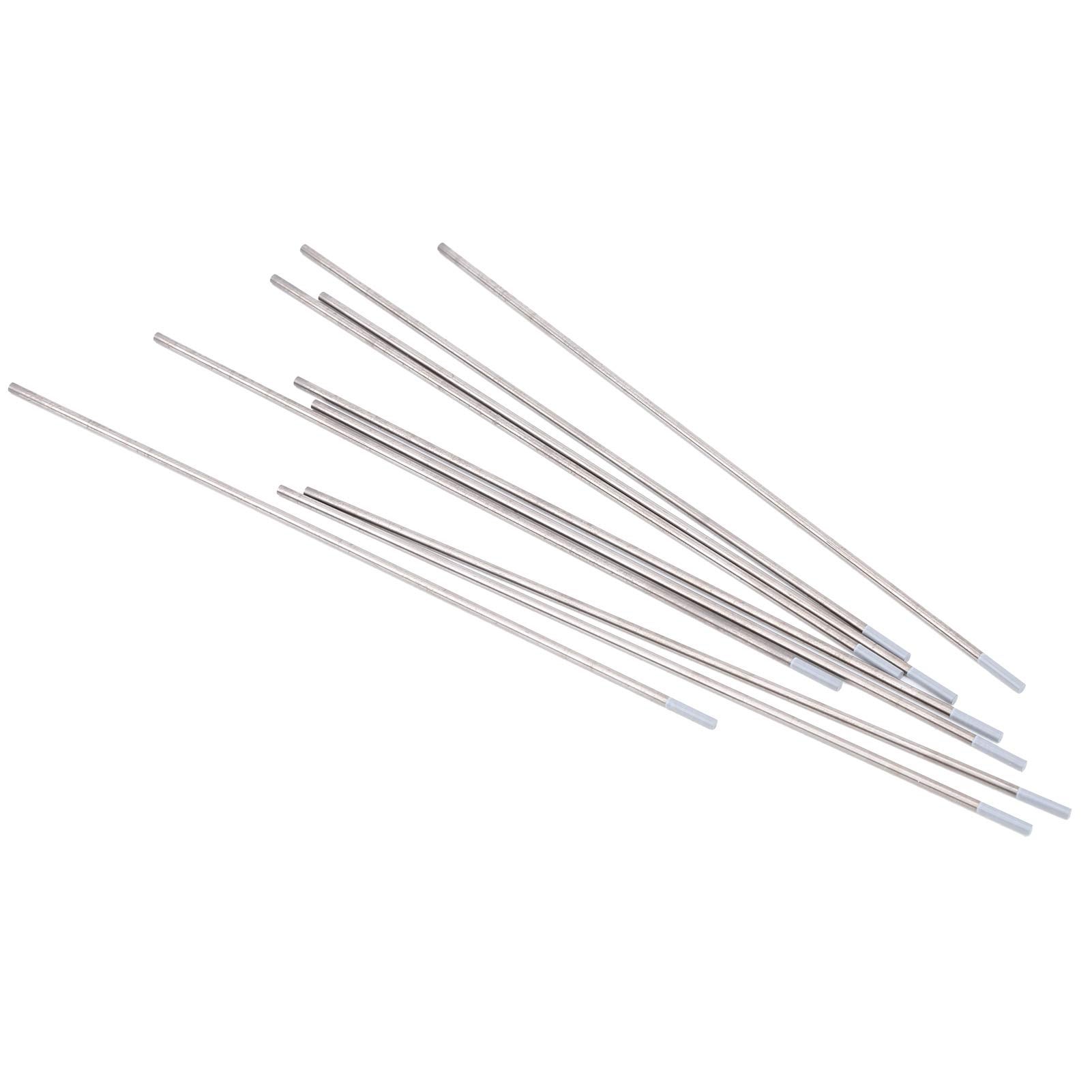 Lot de 10 électrodes à arc en tungstène WC20 de 2 mm pour soudage en ...