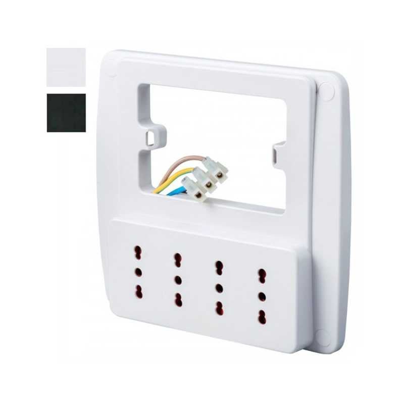 Multiprise Murale 4 Prises 10/16 Bca Smart Rosi | Leroy Merlin