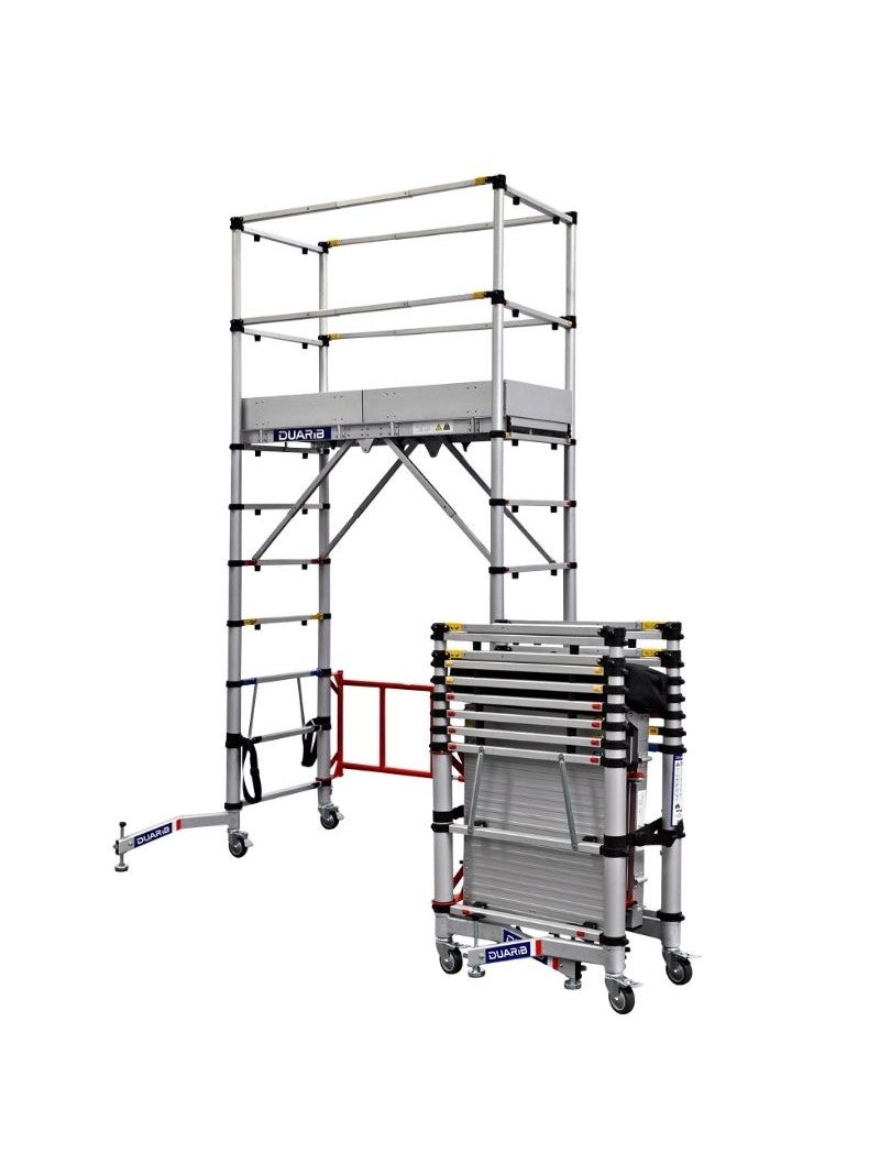 DUARIB - Échafaudage roulant aluminium télescopique TéléTower 2 ...