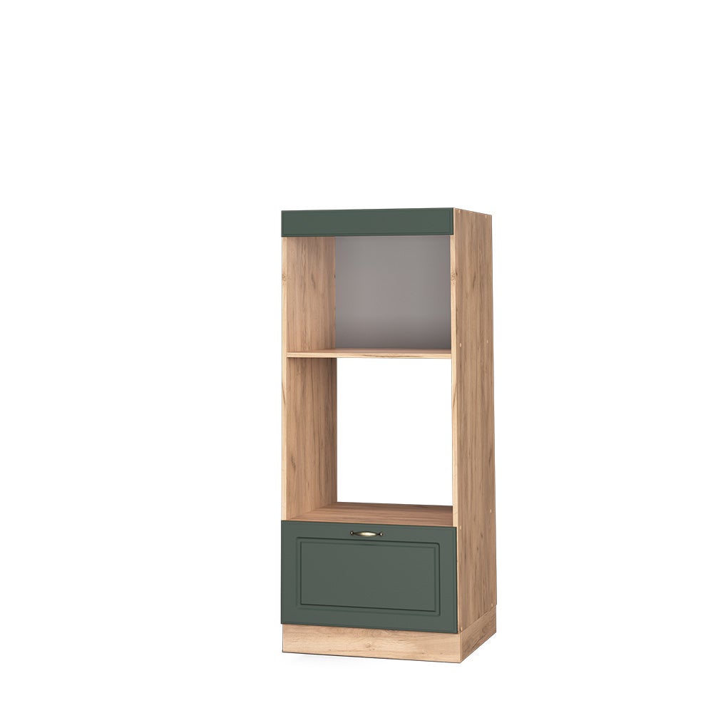 Vicco Armoire micro-ondes Fame-Line, Vert Or Campagne, 60cm ouvert ...