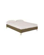 Base Tapiss e En Lin Vert Pour Les Matelas 200x200cm Leroy Merlin Base Tapiss e En Lin Vert Pour Les Matelas 200x200cm Leroy Merlin