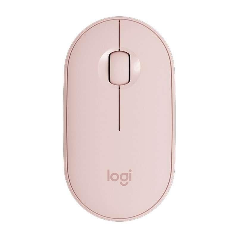 Logitech M350 Pebble mouse wireless, pink | Leroy Merlin