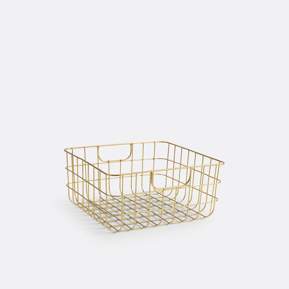 Paniers métal acier filaire, Pikoa - Or - taille unique | Leroy Merlin