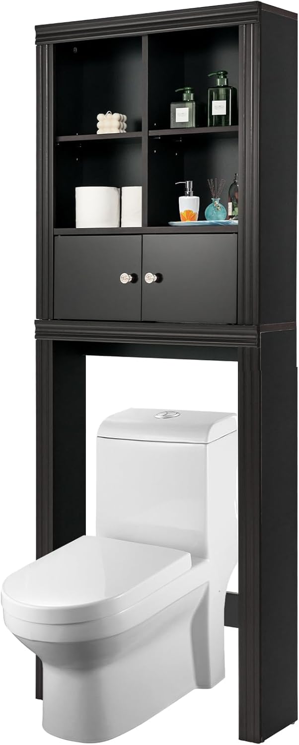 Armario de Almacenamiento sobre el Inodoro WC, Mueble sobre Inodoro con ...