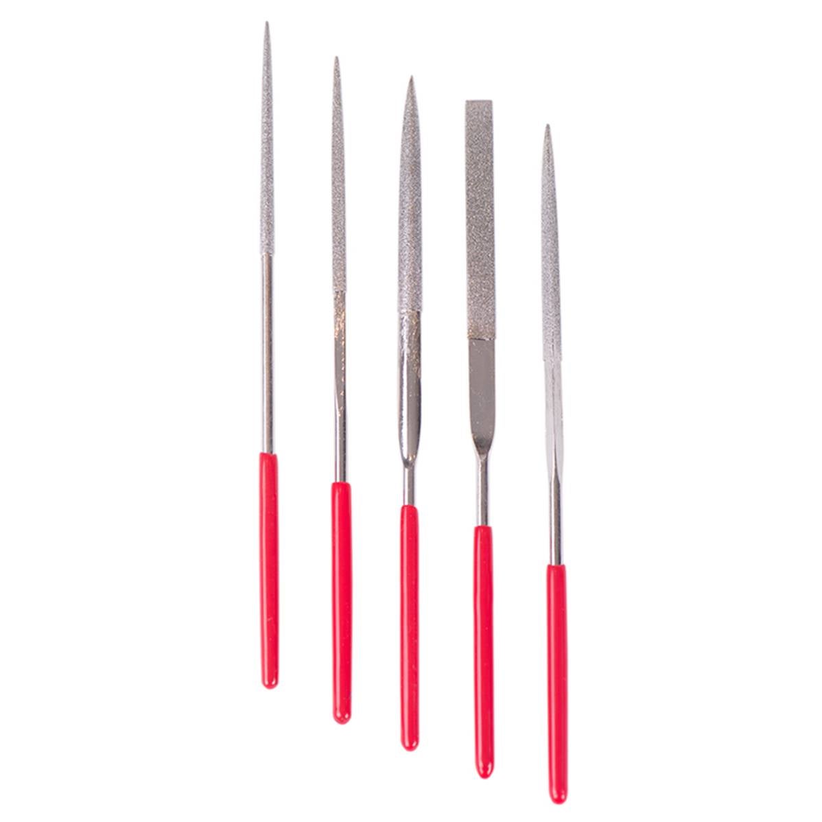 Jeu de 5 mini-limes diamantées - 100 mm. - Multirex | Leroy Merlin