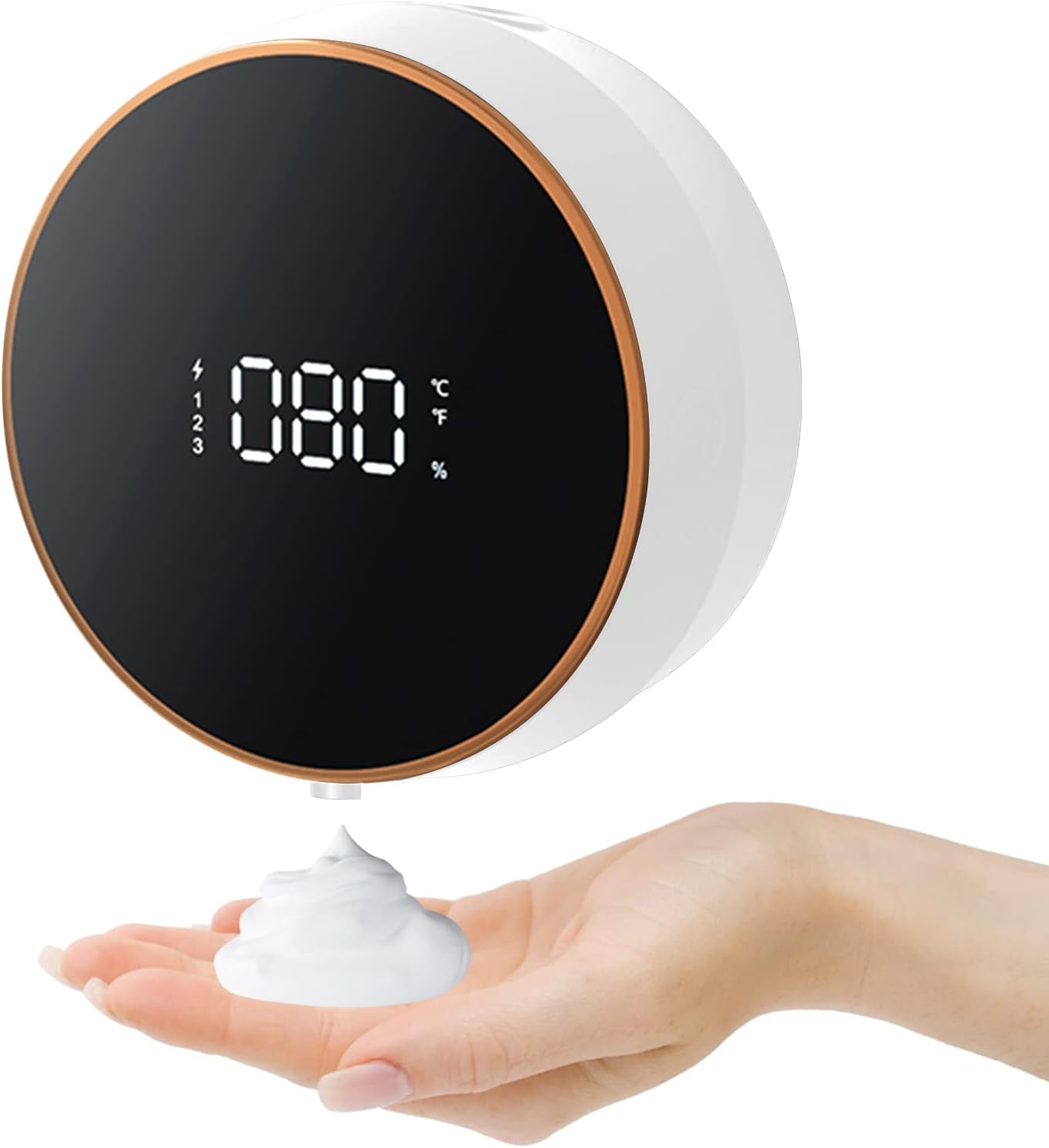 Distributeur de gel hydroalcoolique sans contact de 300 ml ...